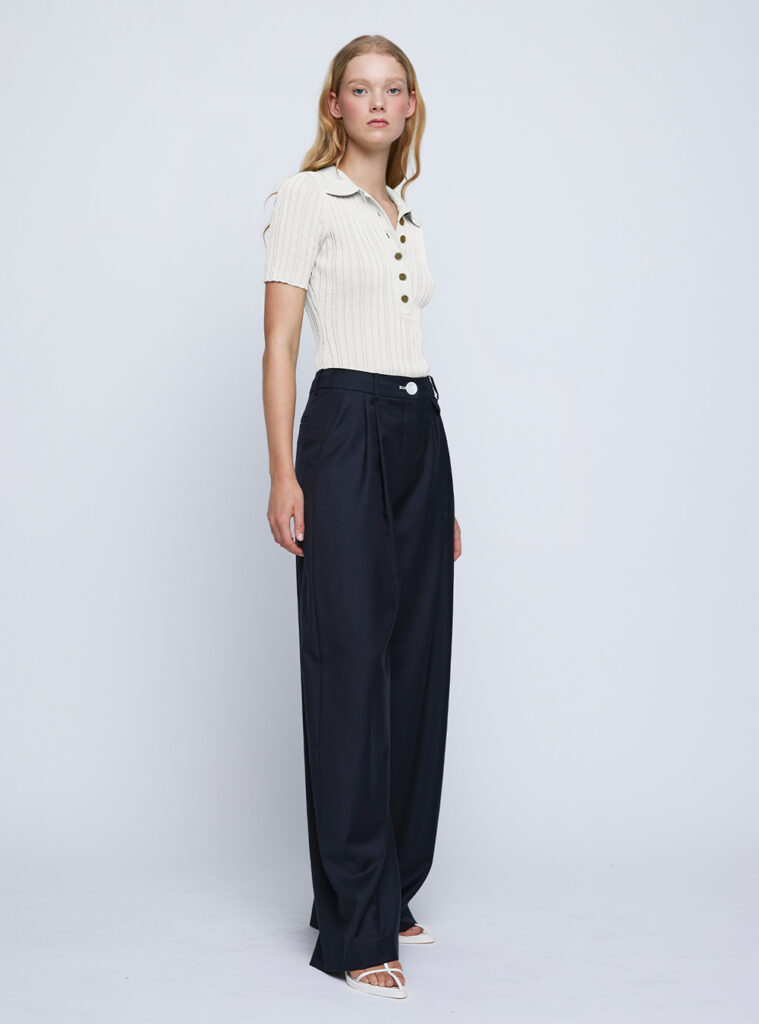 Zora Top in Silence by Anna Quan - societyA