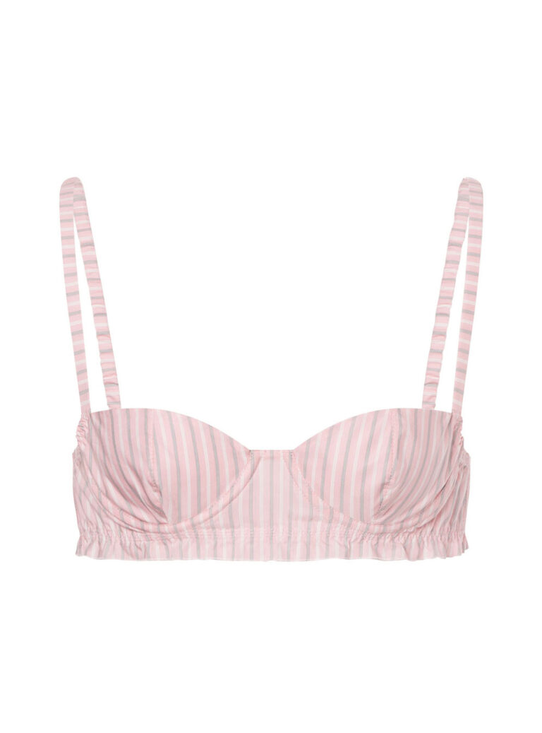 Striped Cotton Bra by Philosophy di Lorenzo Serafini - societyA